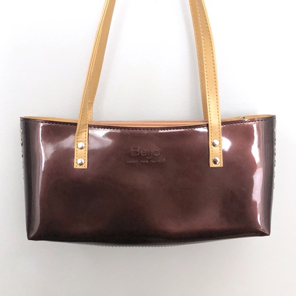 Beijo | Bags | Beijo Vinyl Handbag | Poshmark